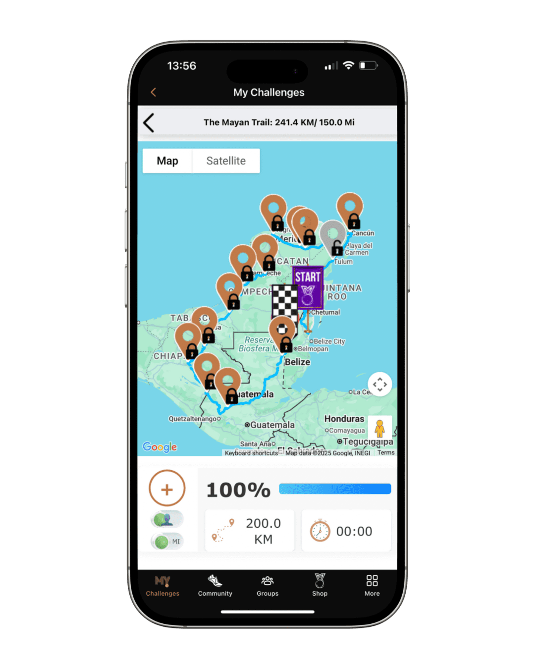 The Mayan Trail 150 Miles | MedalMad Challenges