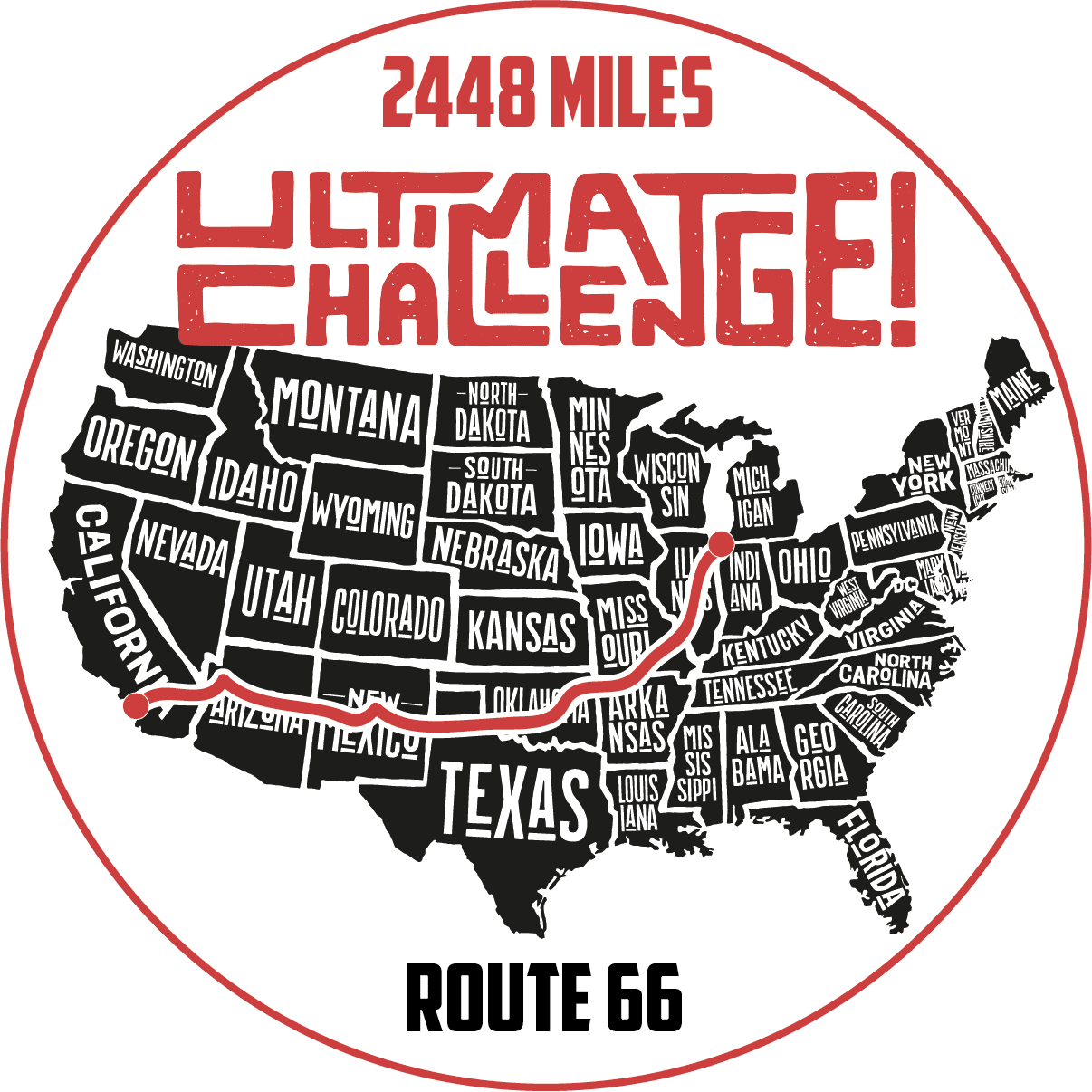 Ultimate Challenge: Route 66 | MedalMad Challenges